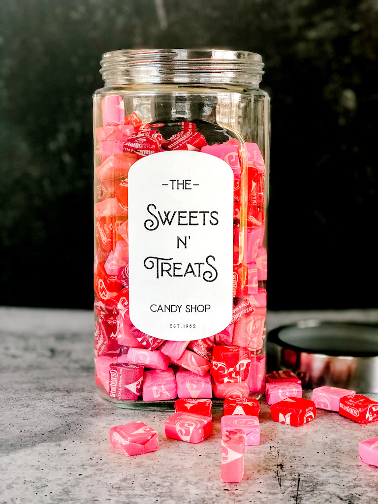 Candy "Sweet Shop" Containers + Labels | byJamieJune